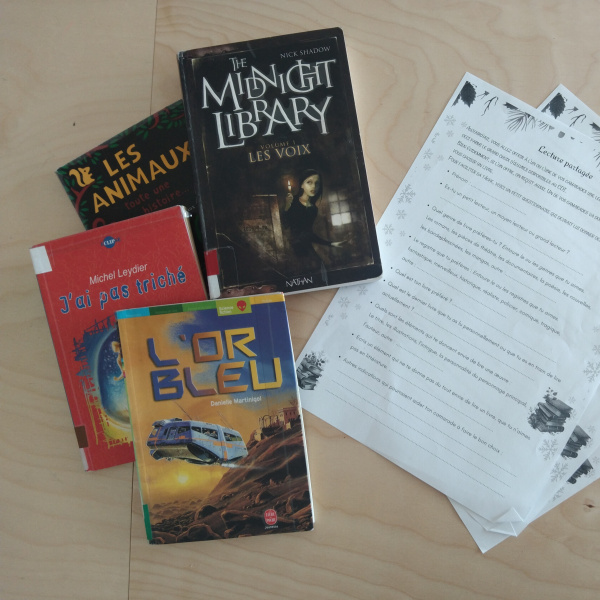 Lecture partage pour les vacances ! - Collège Simone-Veil